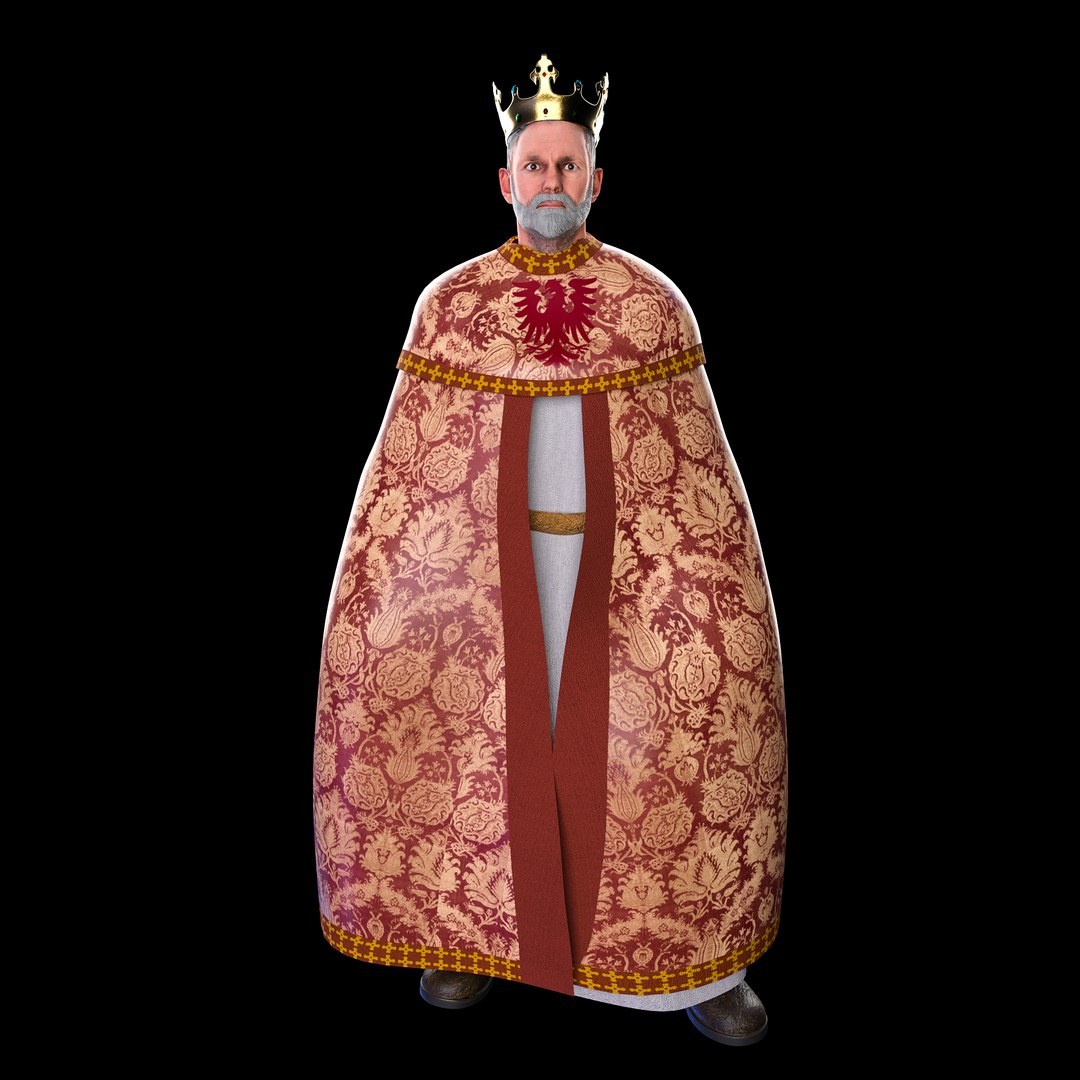 3D King Alfonso II - TurboSquid 1963505