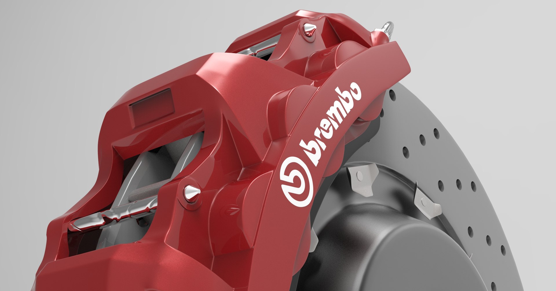 3D Brembo Brake Caliper Model - TurboSquid 1631577