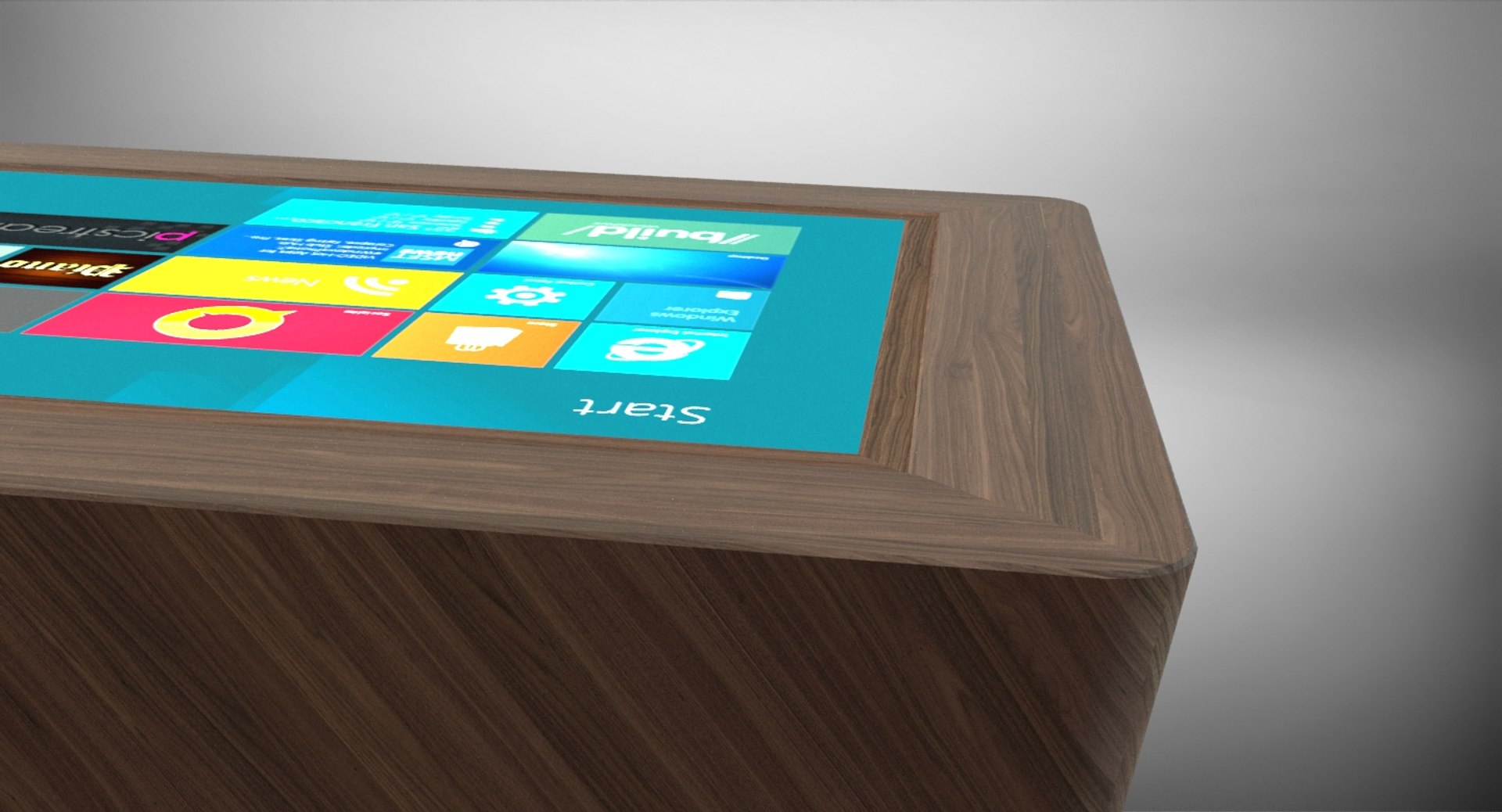 Microsoft Touch Table 3d Max