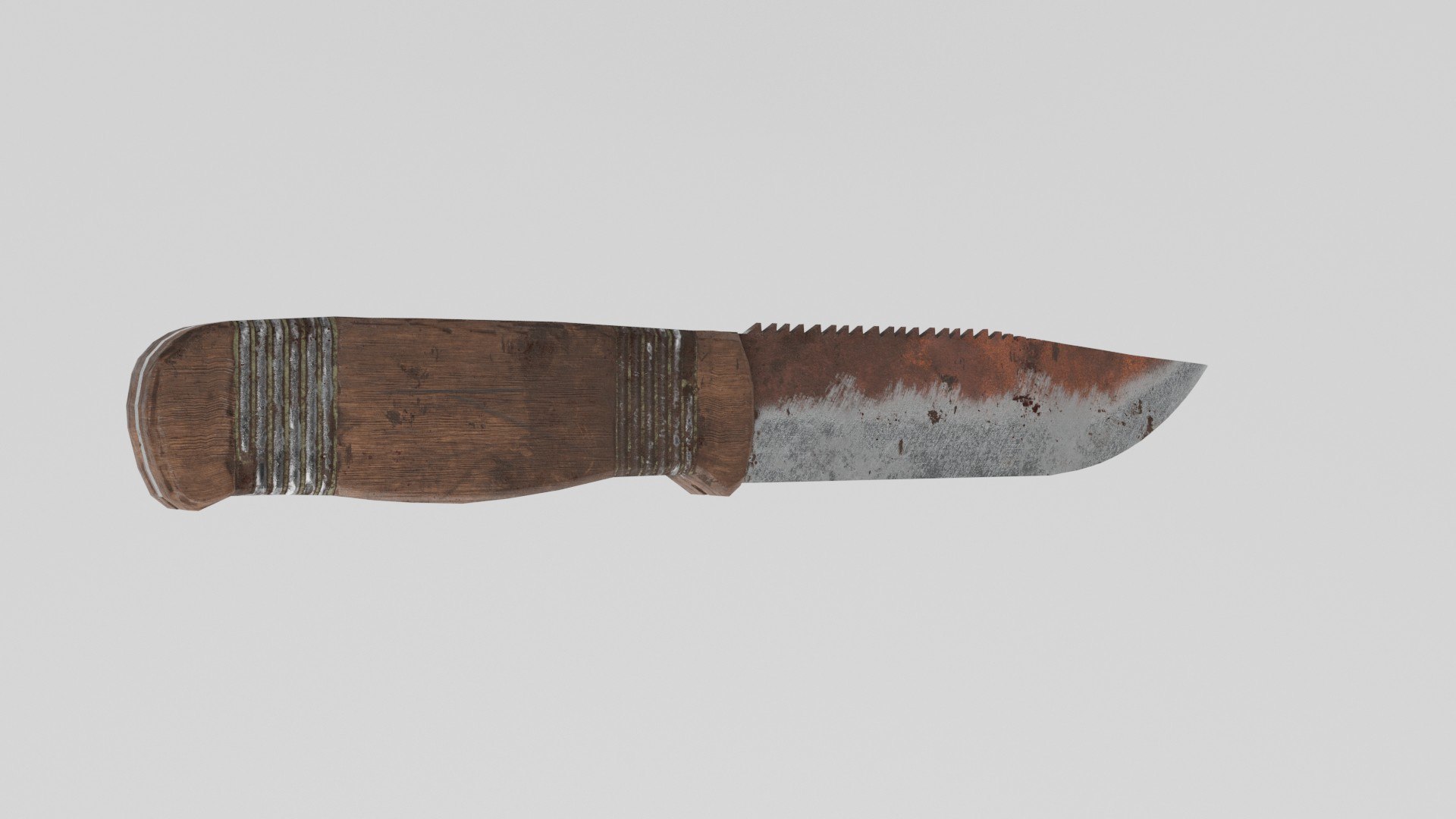 Knife fallout 3D model - TurboSquid 1600509