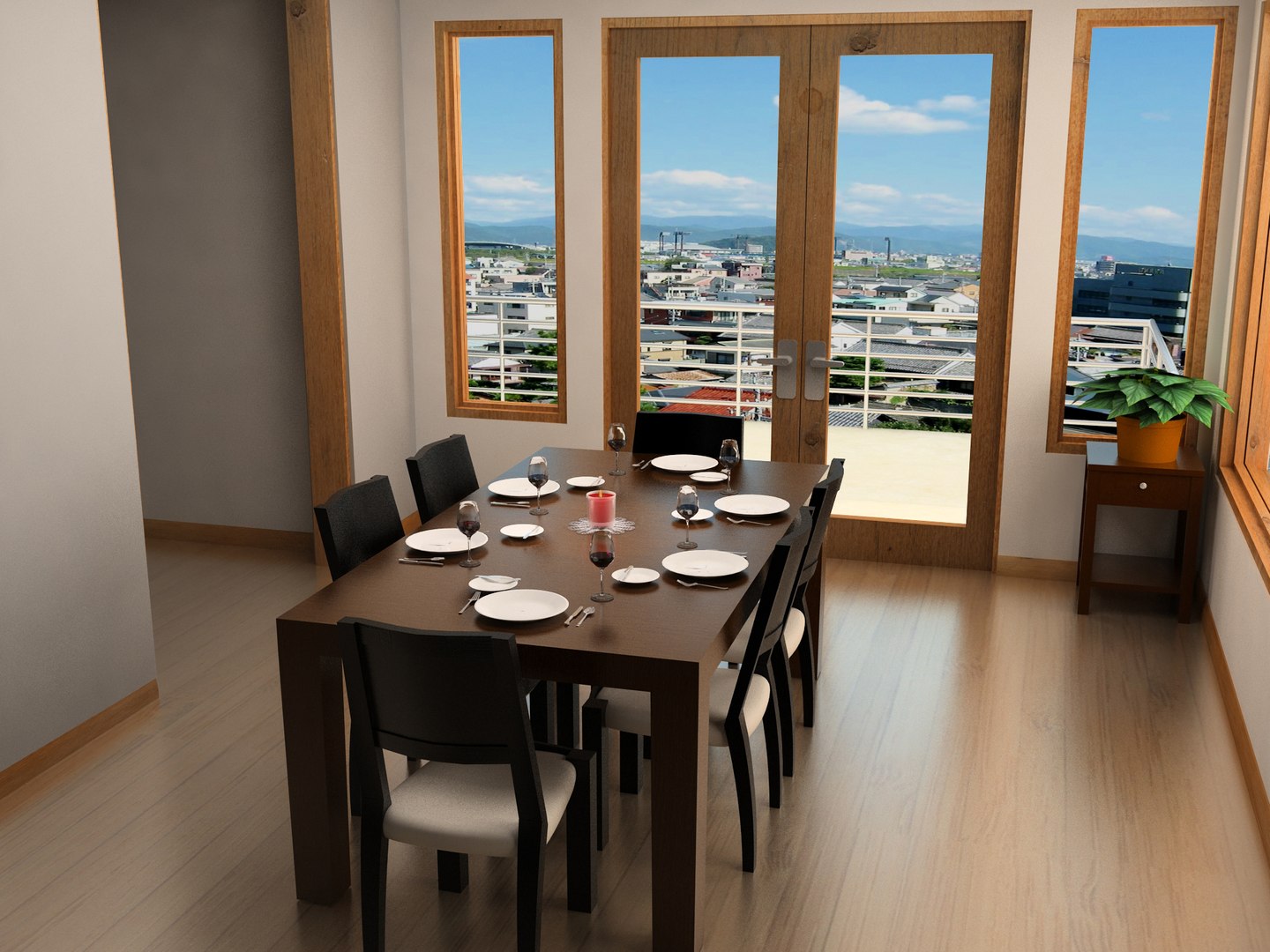 Dining Room 3d Max