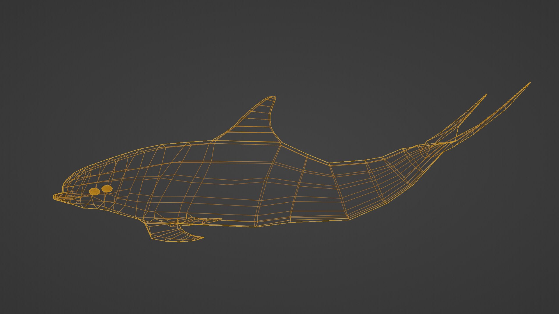 Animated Low-poly Cartoon Dolphin For You Low-poly 3D Model 3D ...