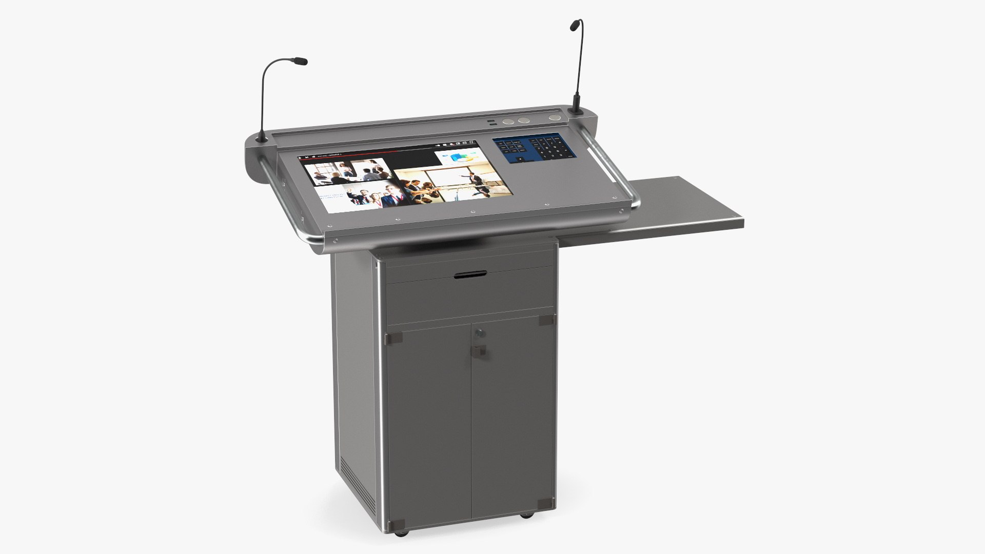 3D Office Lectern ILS Synergy QK - TurboSquid 2062006