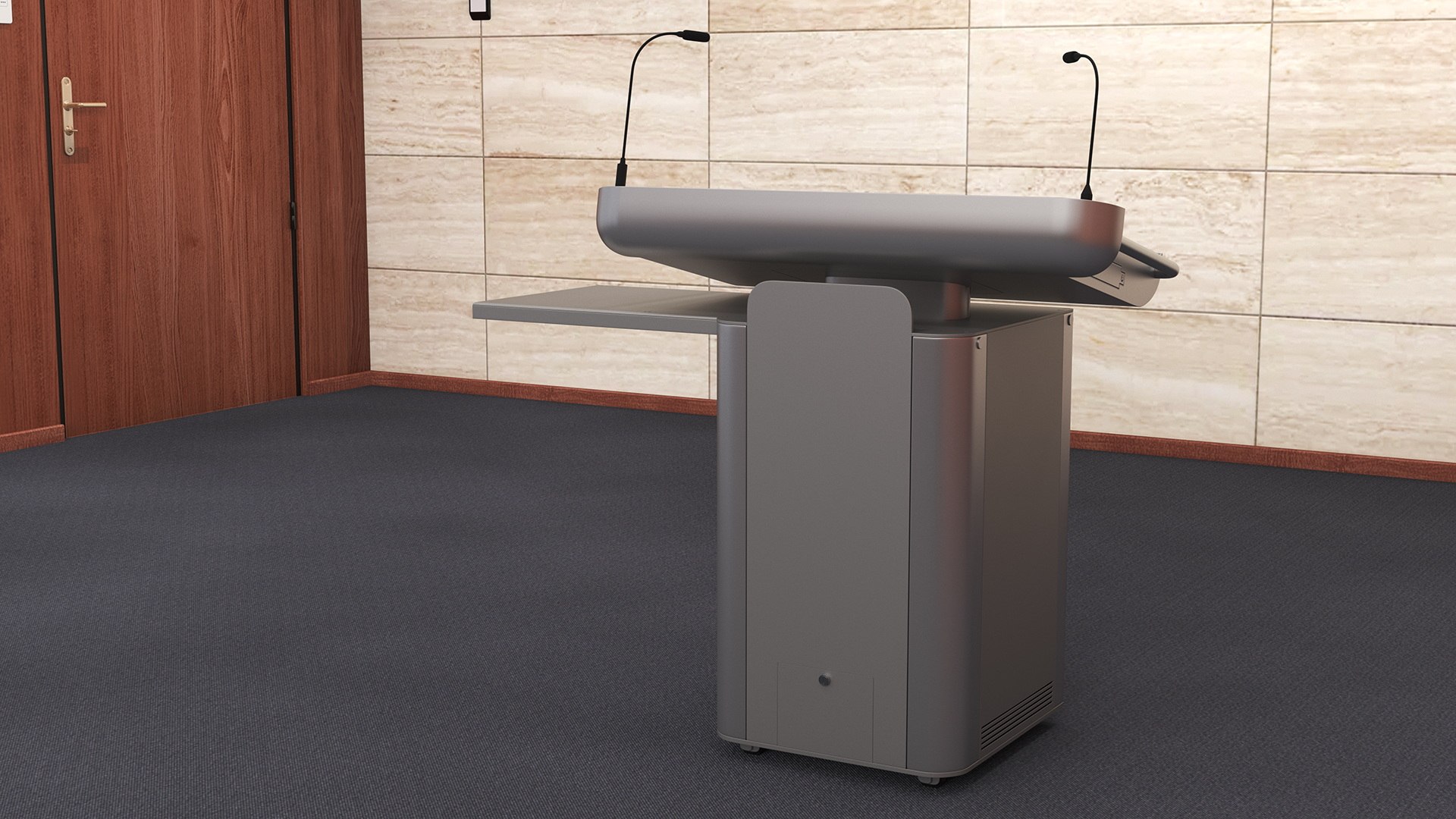 3D Office Lectern ILS Synergy QK - TurboSquid 2062006