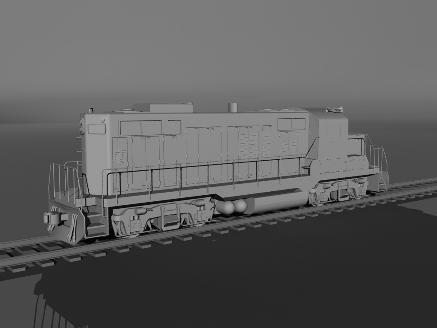 1960s Gp9 Locomotive Max