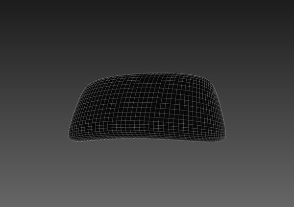 3d cartoon toothbrush style mustache