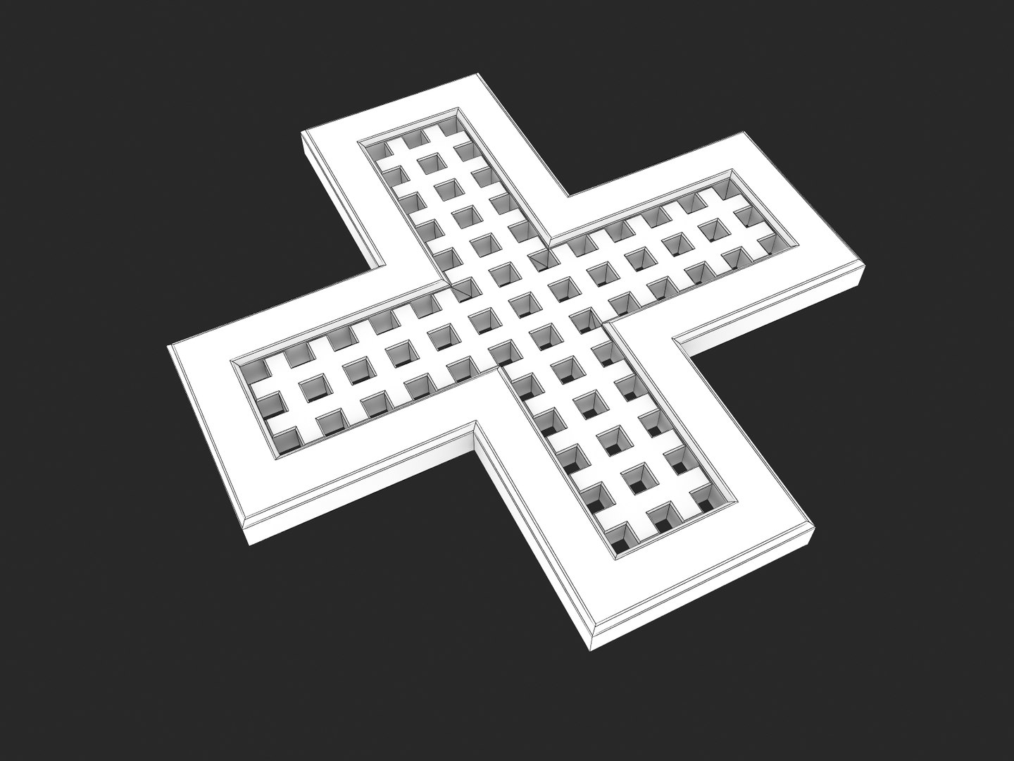 3D model cross - TurboSquid 1474562