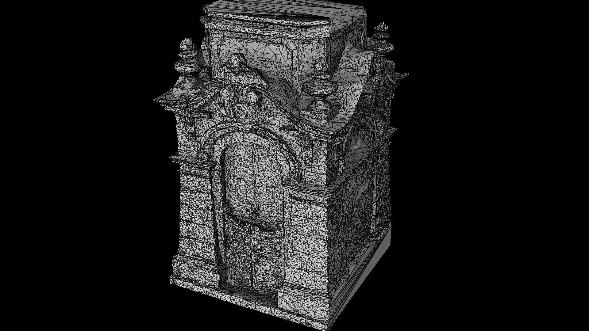 3D Graveyard Tomb Abandoned Mossy Temple Pt2 PBR Photogrammetry ...