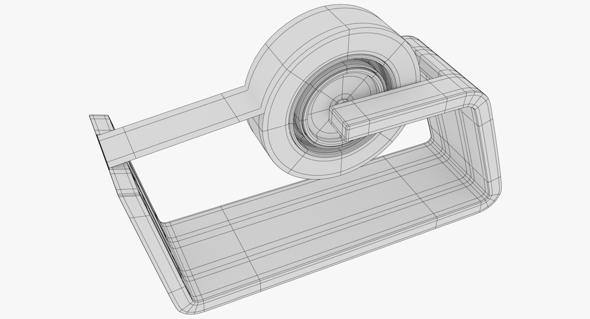 Tape Dispenser 3d Model