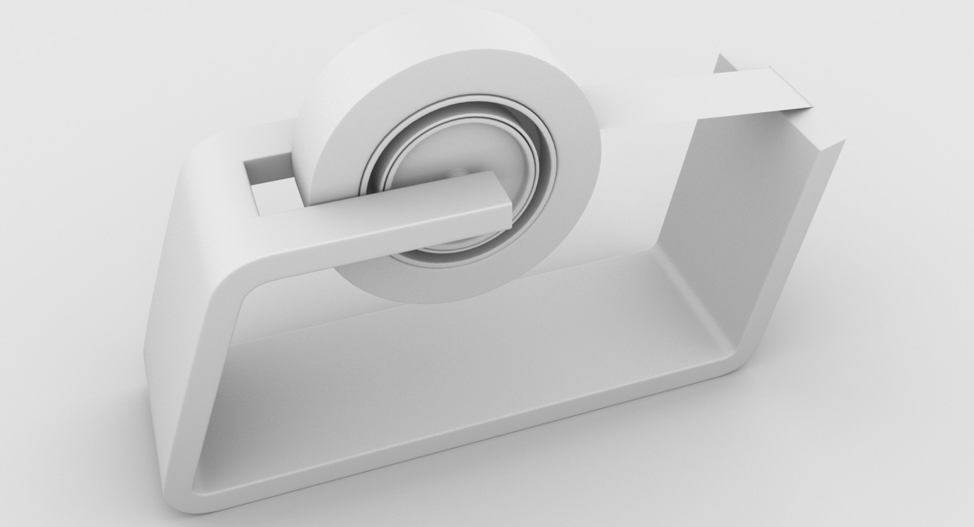 Tape Dispenser 3d Model
