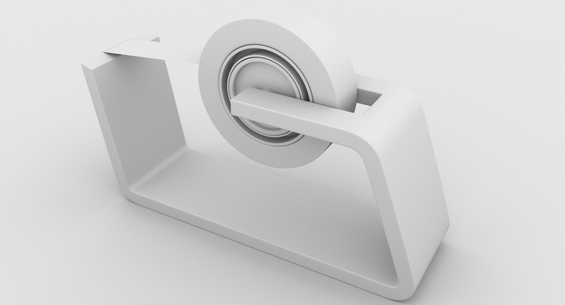 Tape Dispenser 3d Model