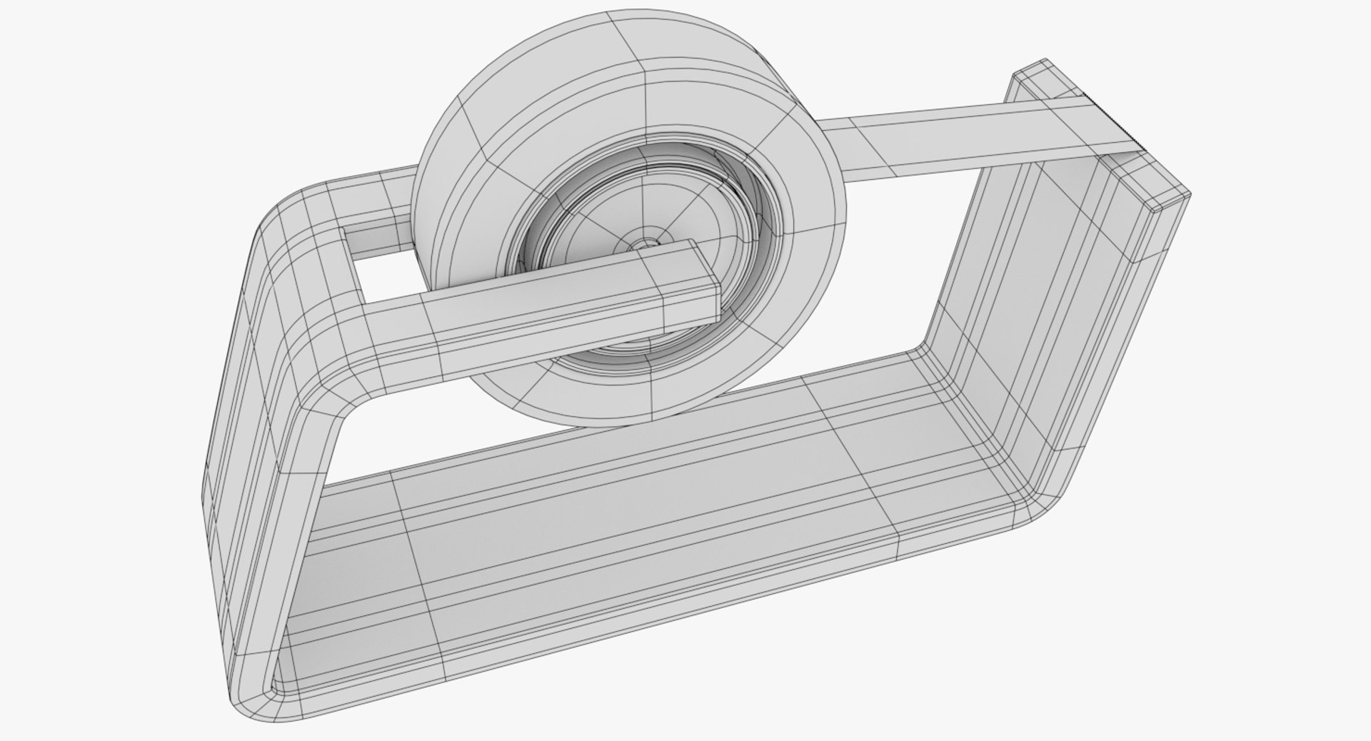 Tape Dispenser 3d Model