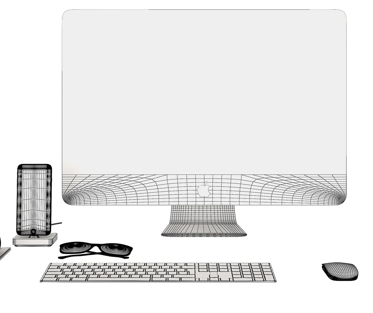 3D Desktop Office - TurboSquid 1236793