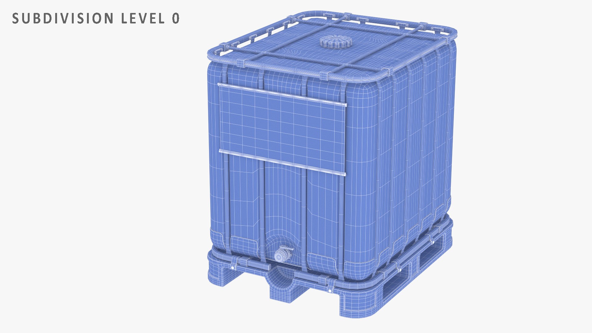 3D Model Ibc Container - TurboSquid 1375349