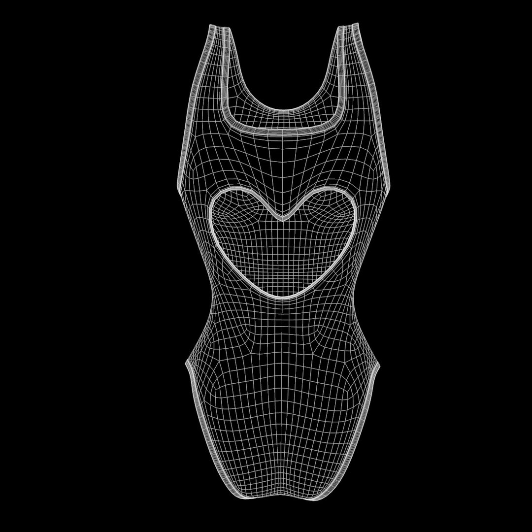 3d Model Women Swimsuit