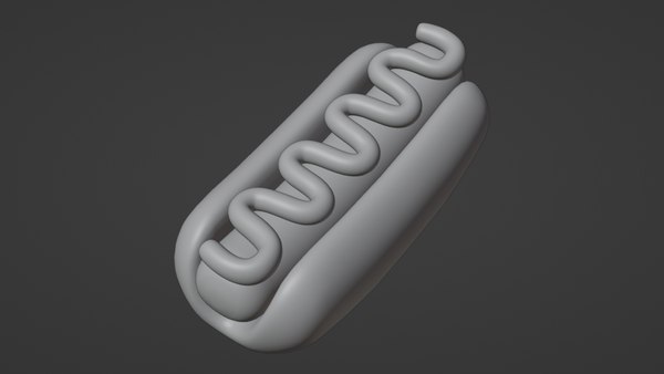 modelo 3d Perro caliente emoji 001 - TurboSquid 2262731