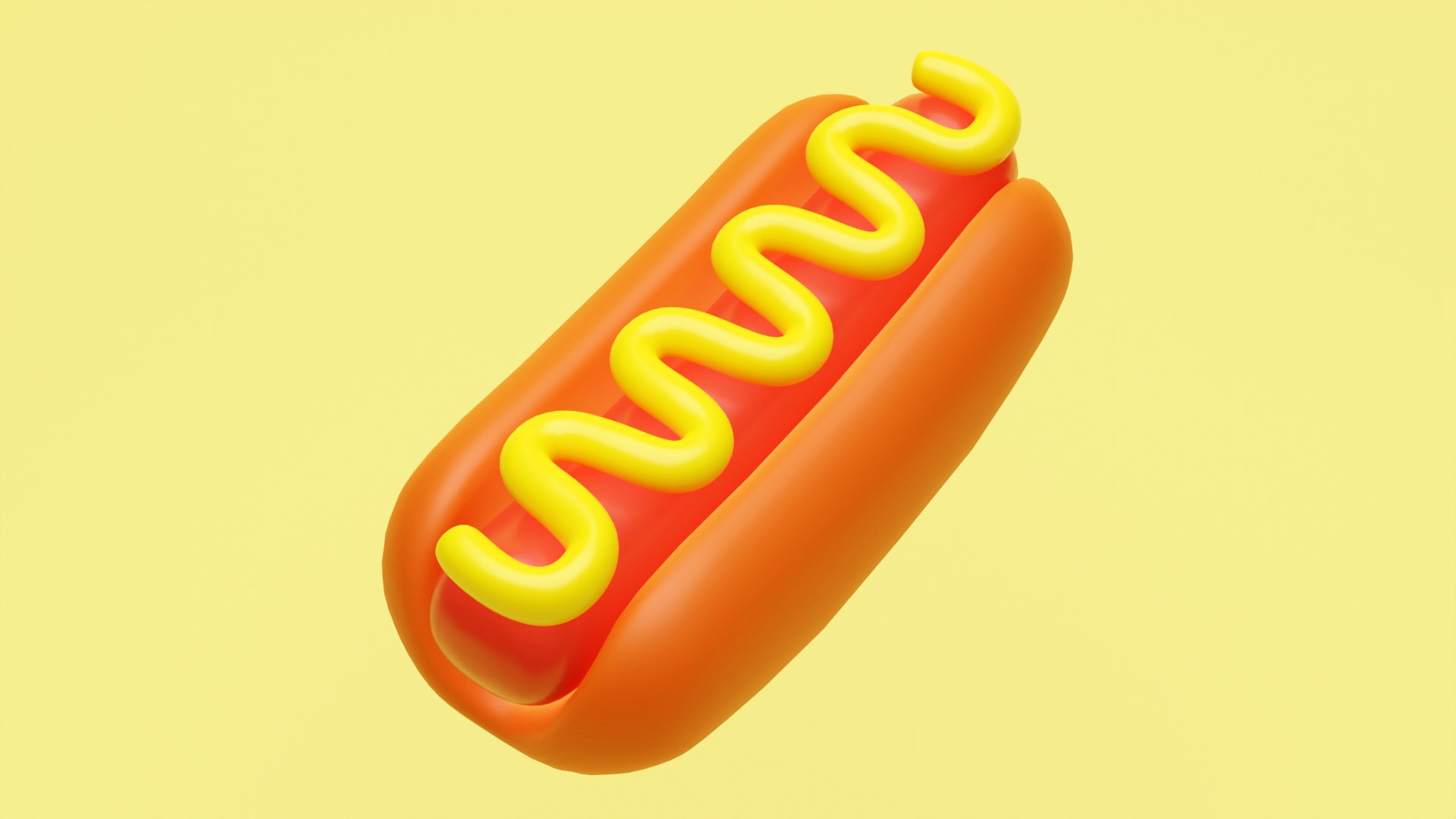 modelo 3d Perro caliente emoji 001 - TurboSquid 2262731