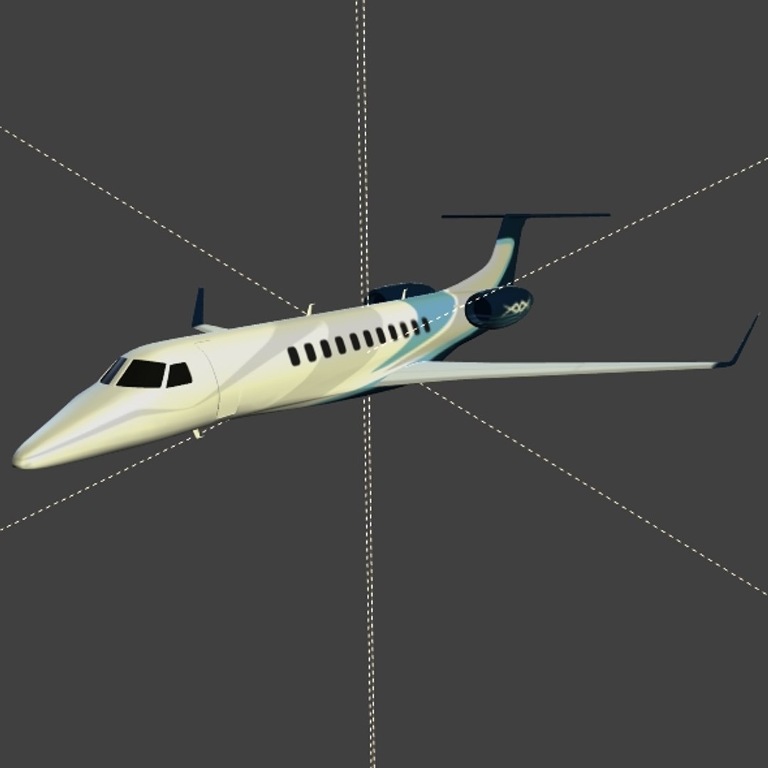 3d Model Jet Corporate Embraer