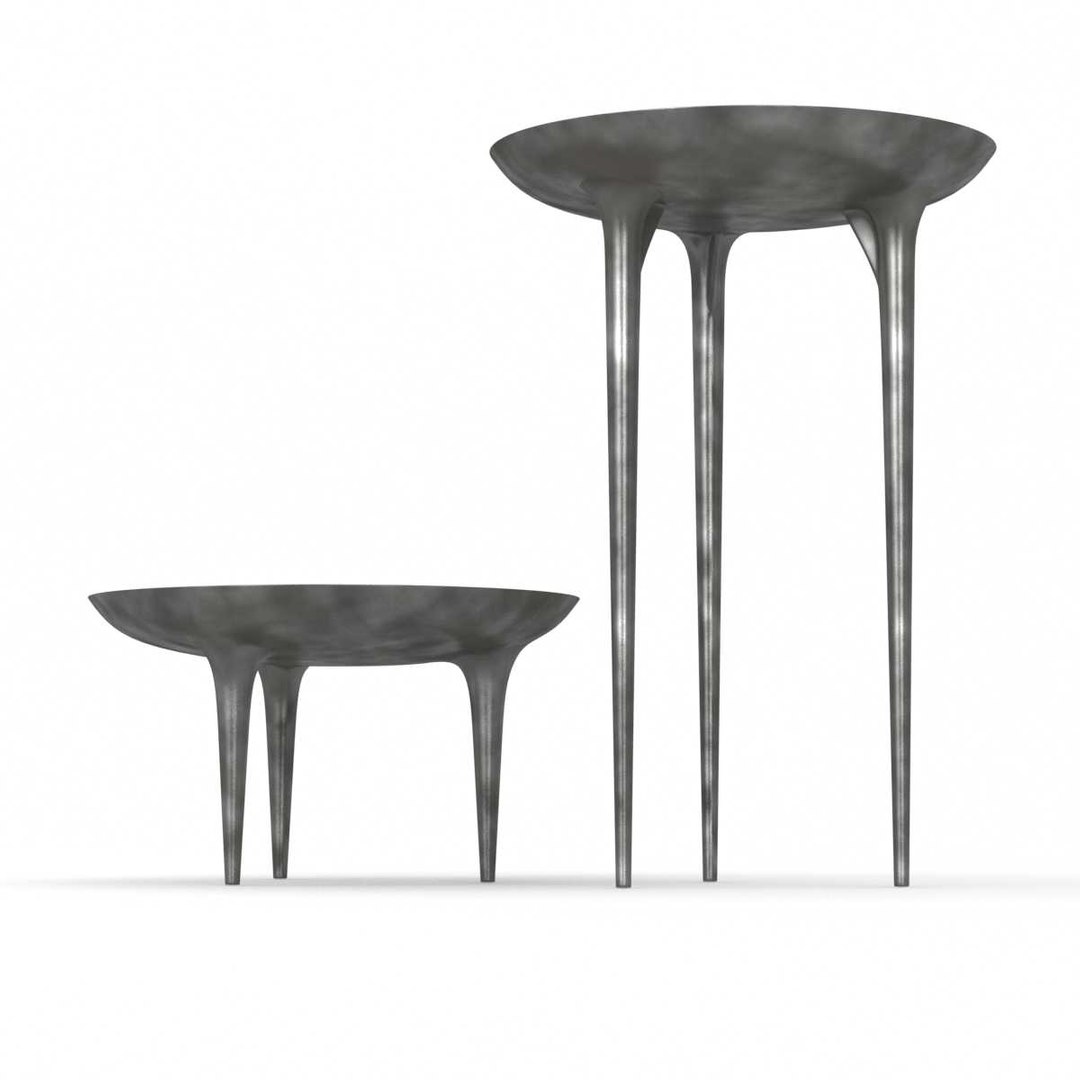 3D Tables Tall Bronze Brazier - TurboSquid 1597857