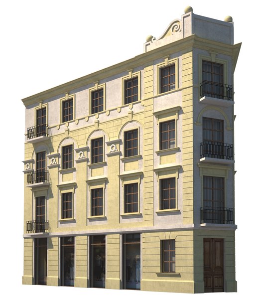 tenement house 3d model