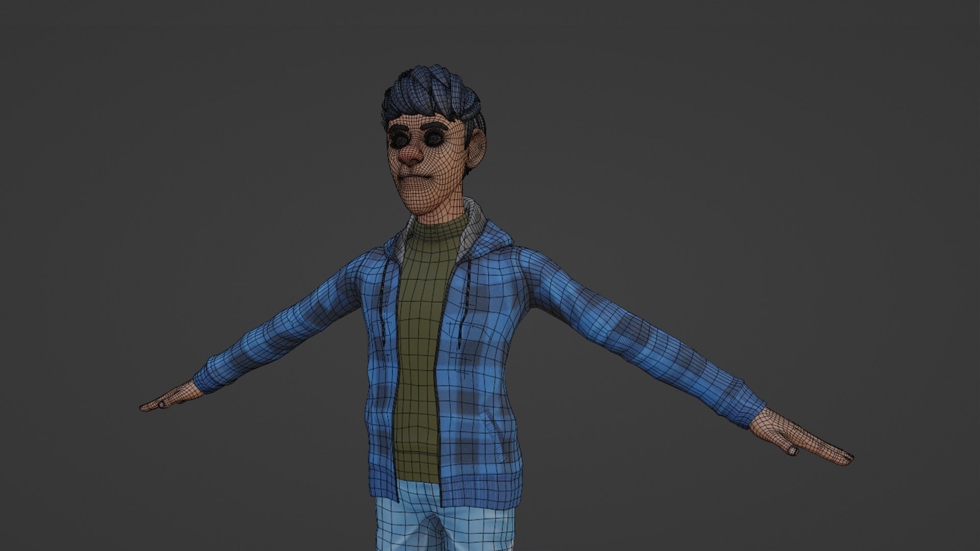 3D Cartoon Rigged Style Boy-Mason Character 3D Model Model - TurboSquid ...