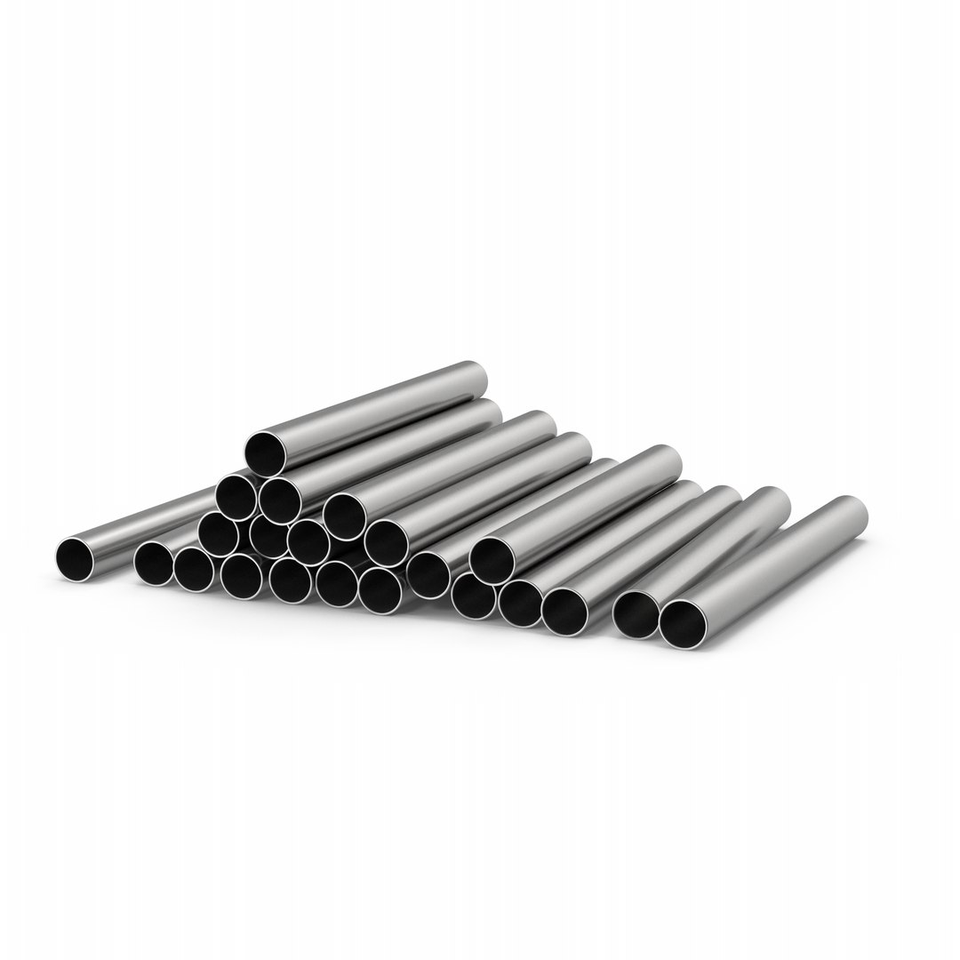Steel Pipes 3D Model - TurboSquid 2033483