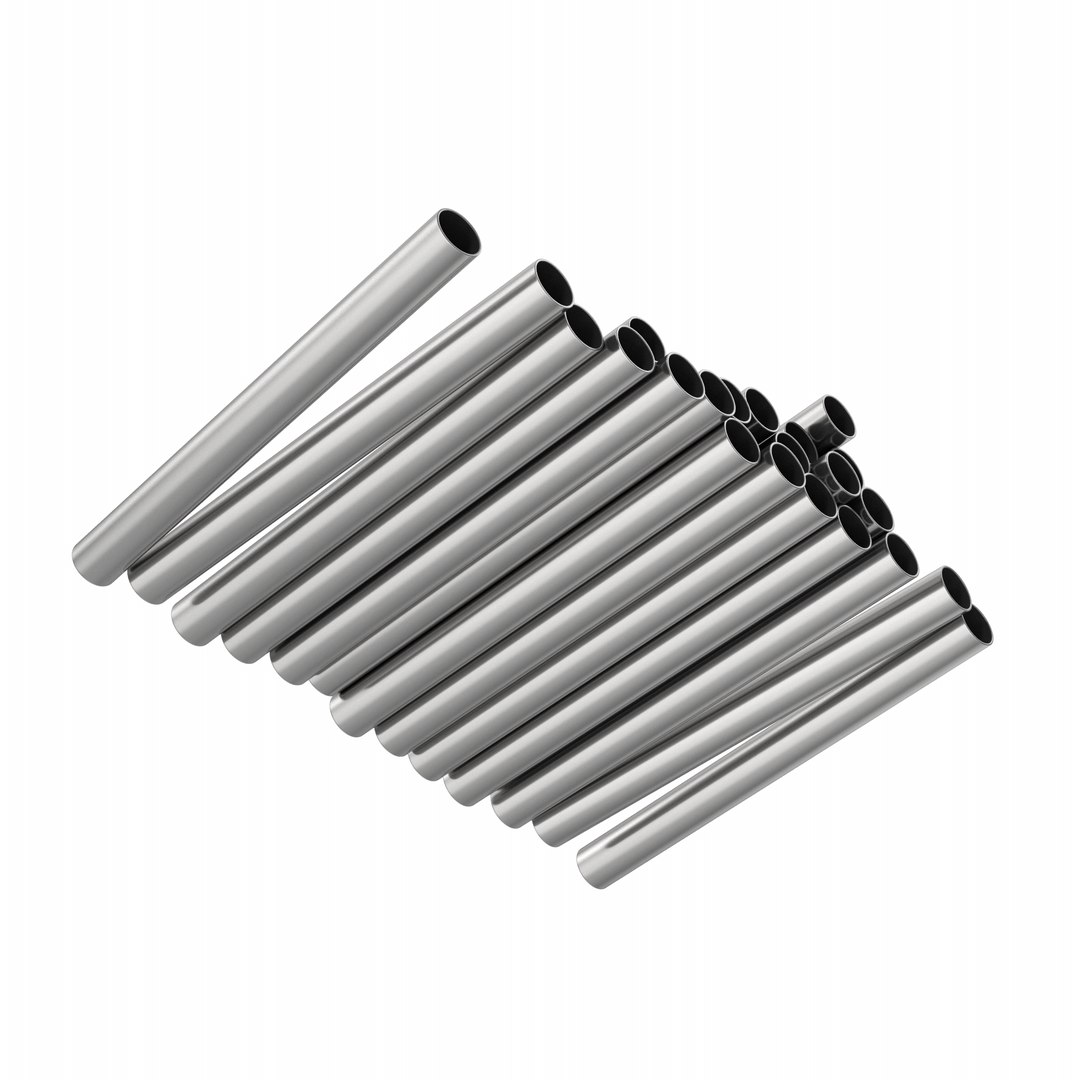 Steel Pipes 3D Model - TurboSquid 2033483