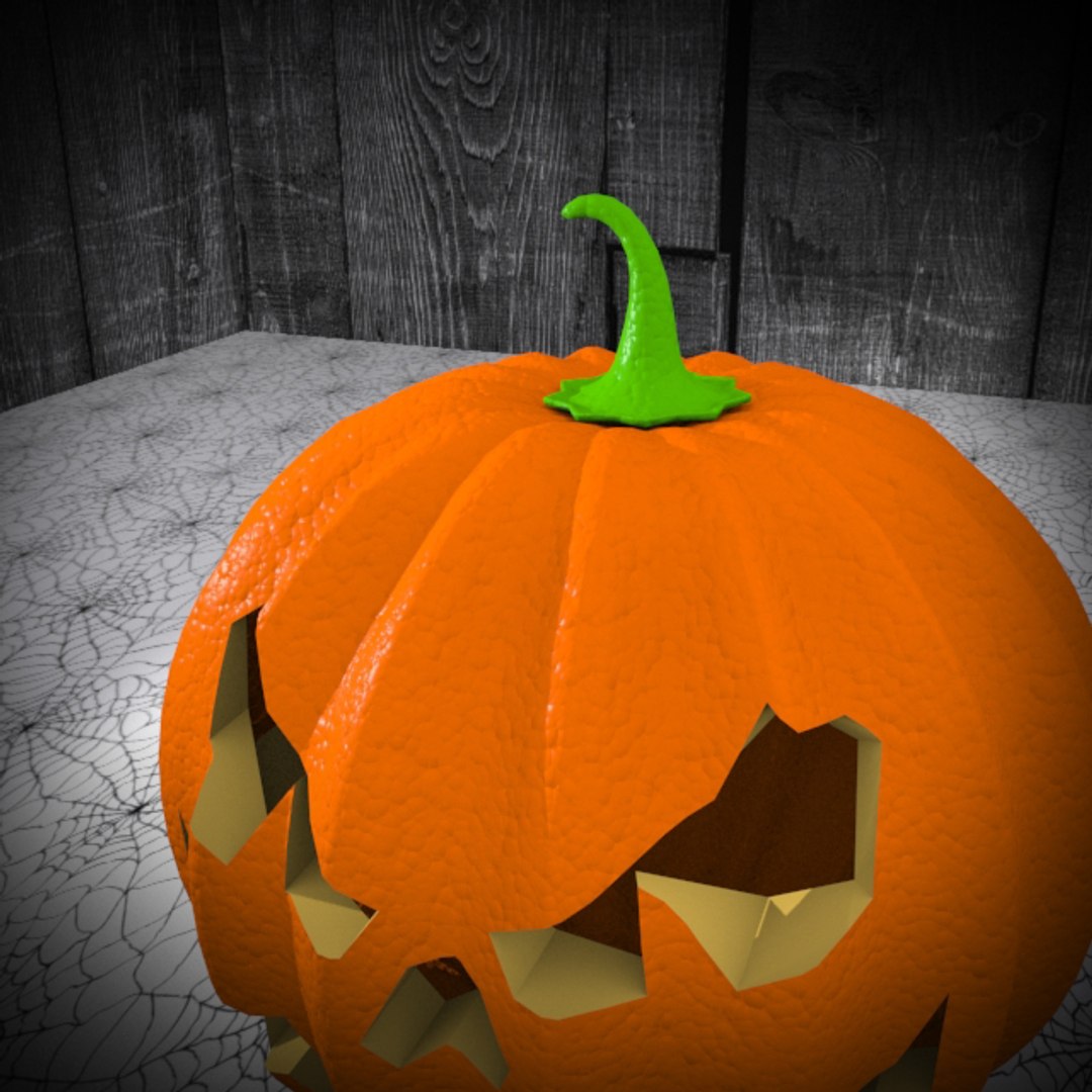 Pumpkin Model - TurboSquid 1216106