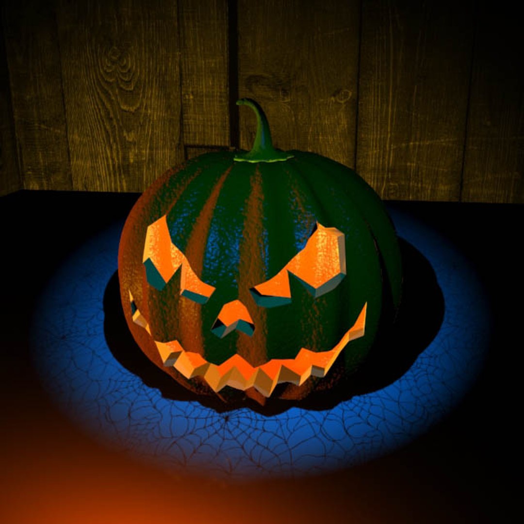 Pumpkin Model - TurboSquid 1216106