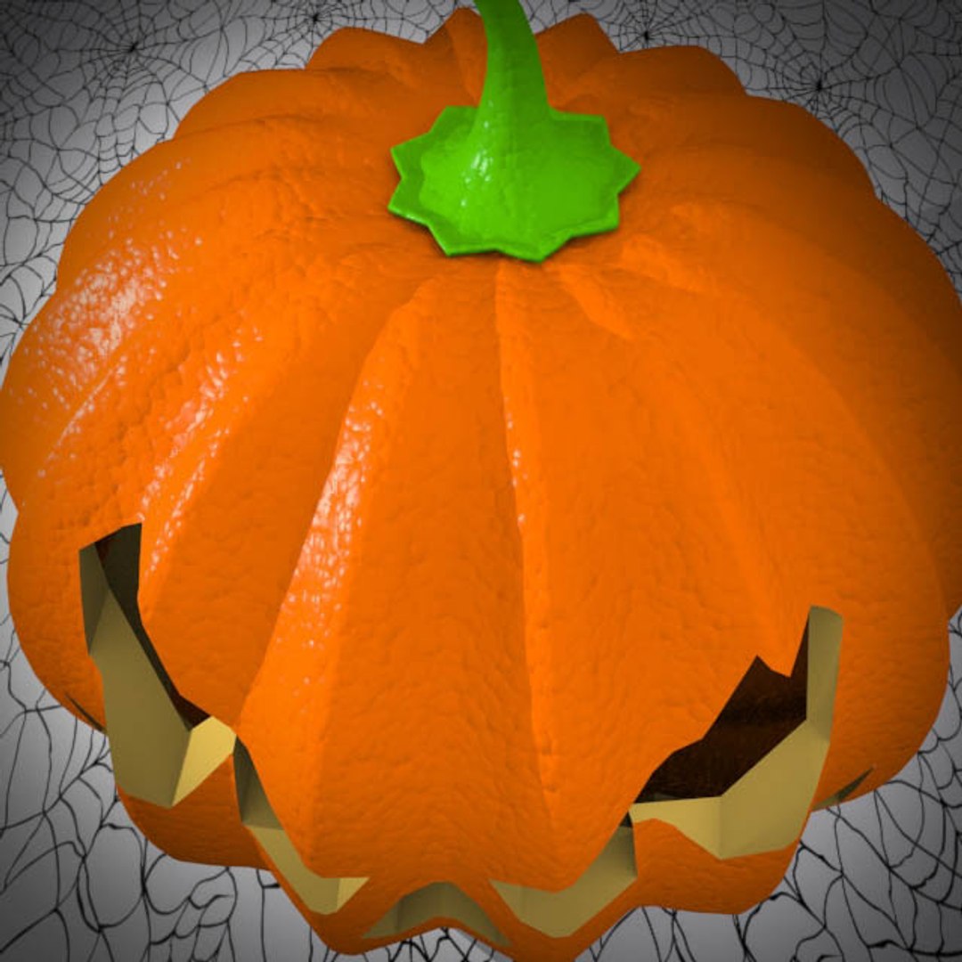 Pumpkin Model - TurboSquid 1216106