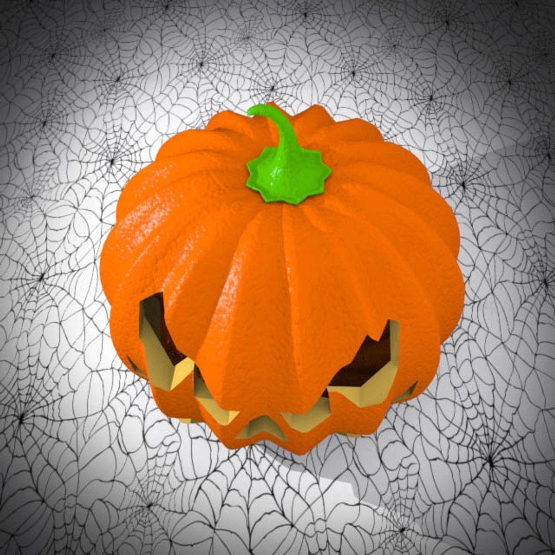 Pumpkin Model - TurboSquid 1216106