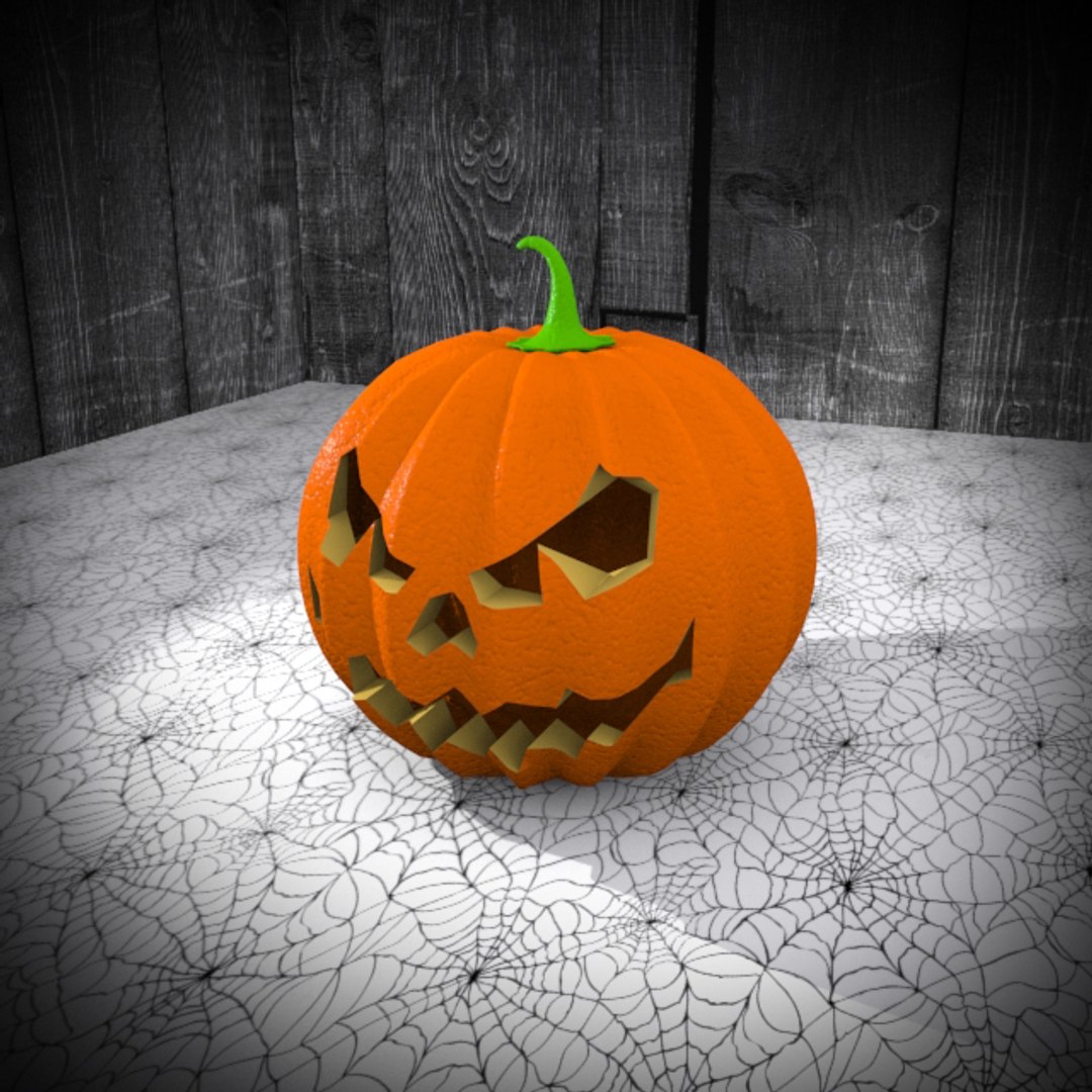Pumpkin Model - TurboSquid 1216106