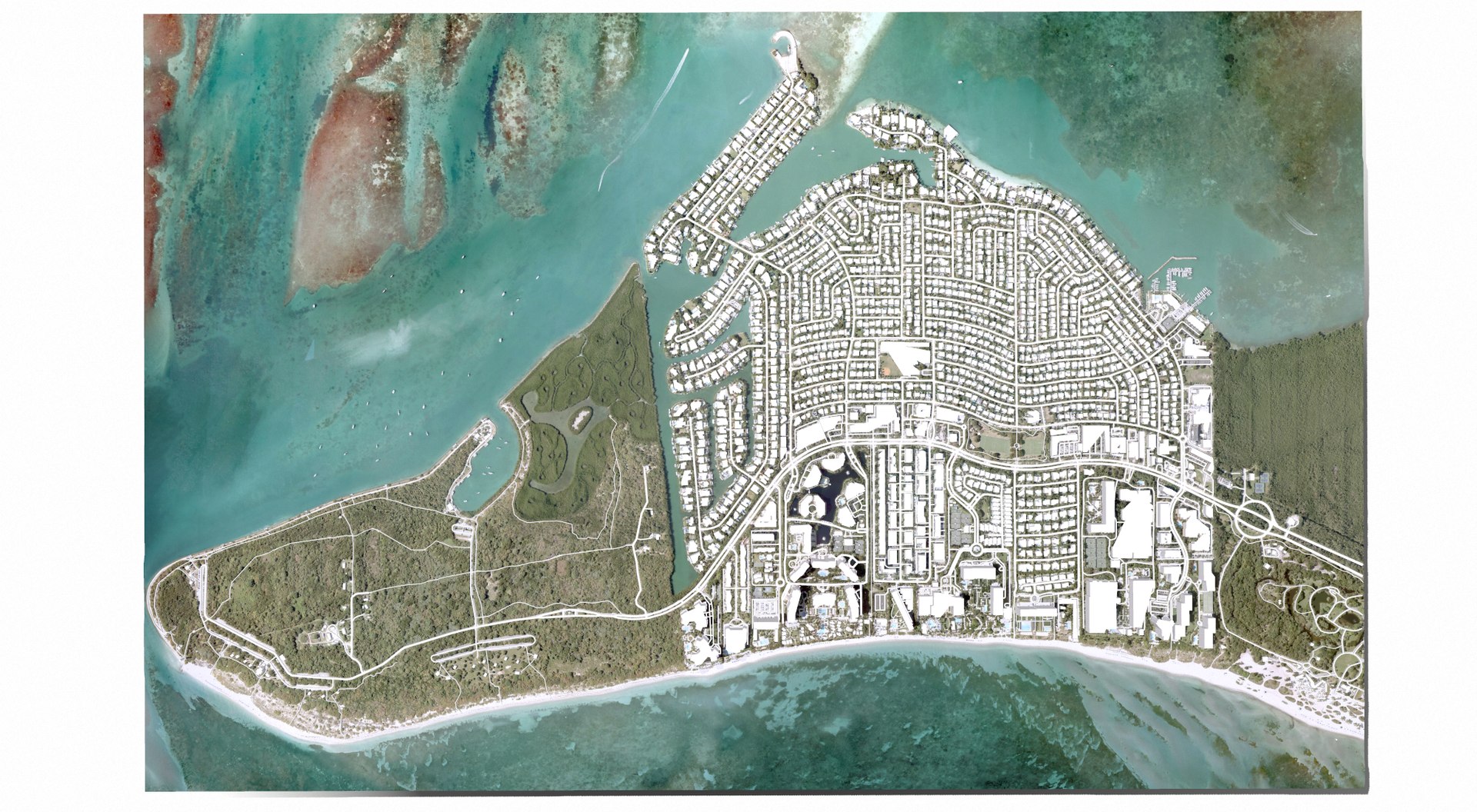 3D Cityscape Key Biscayne Florida United States - TurboSquid 2320124