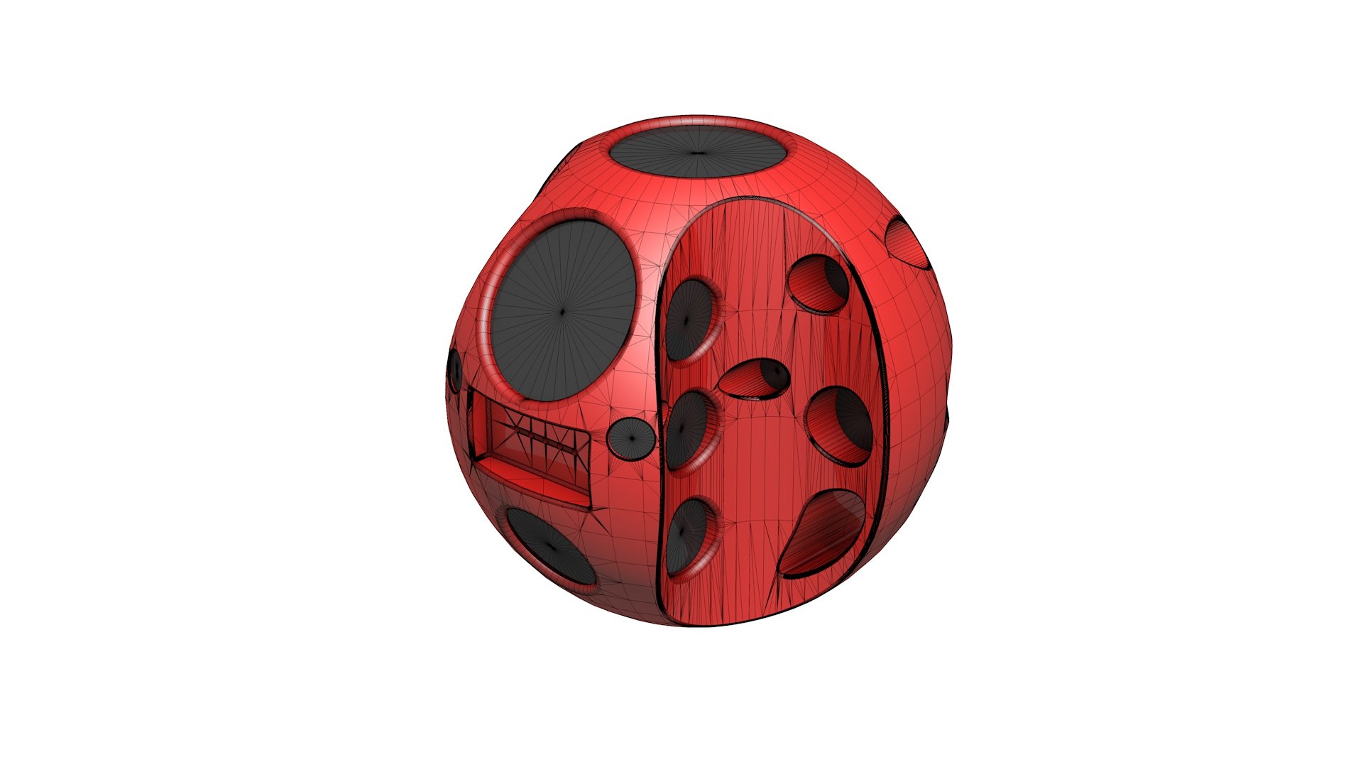 3D Sci fi ball Drone concept - TurboSquid 1806714