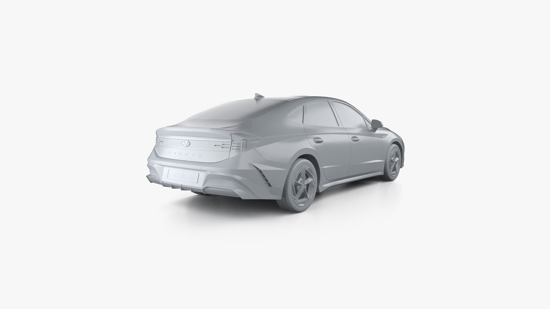 Hyundai Sonata 2024 3D Model - TurboSquid 2197607