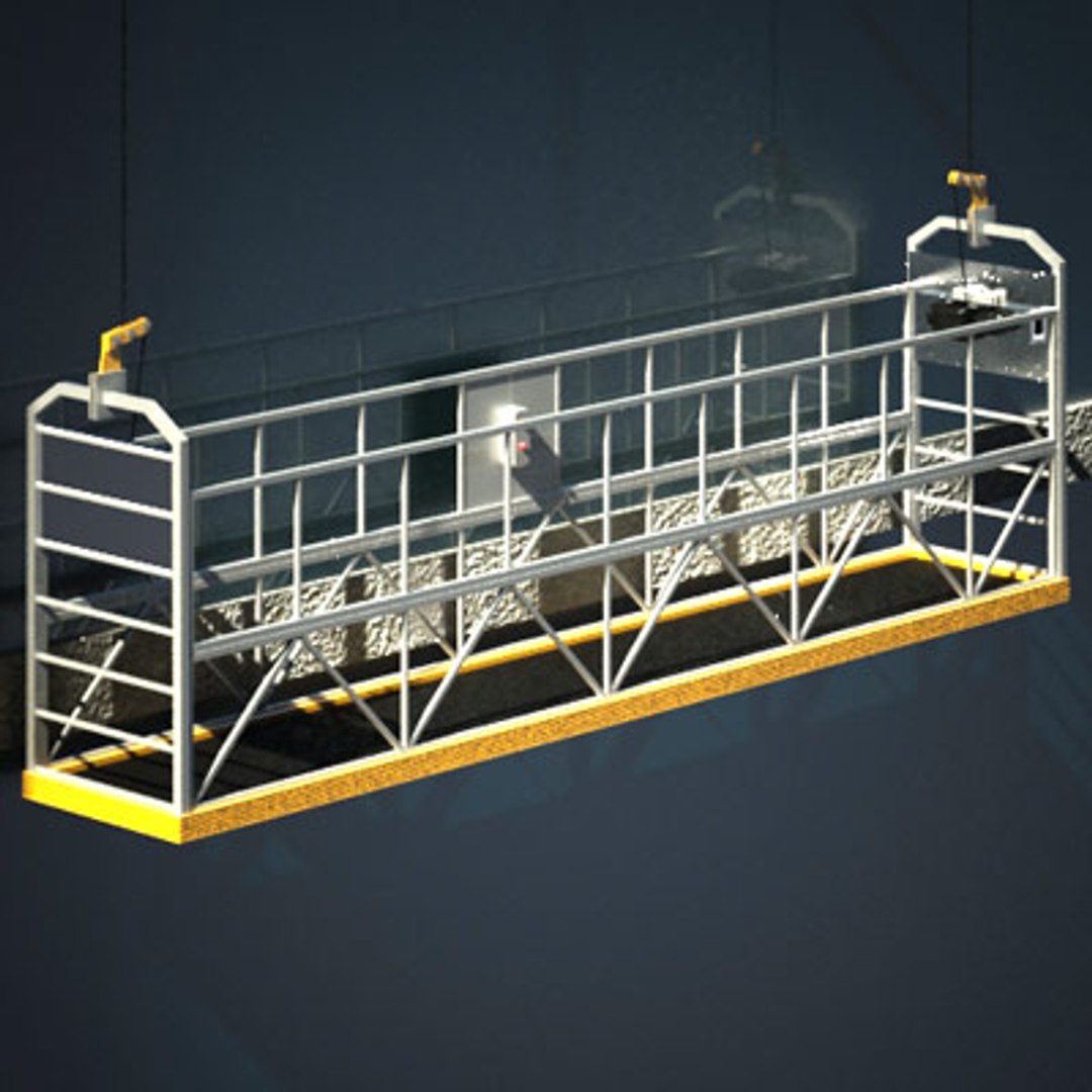 Windows Cleaning Platform 3d Max