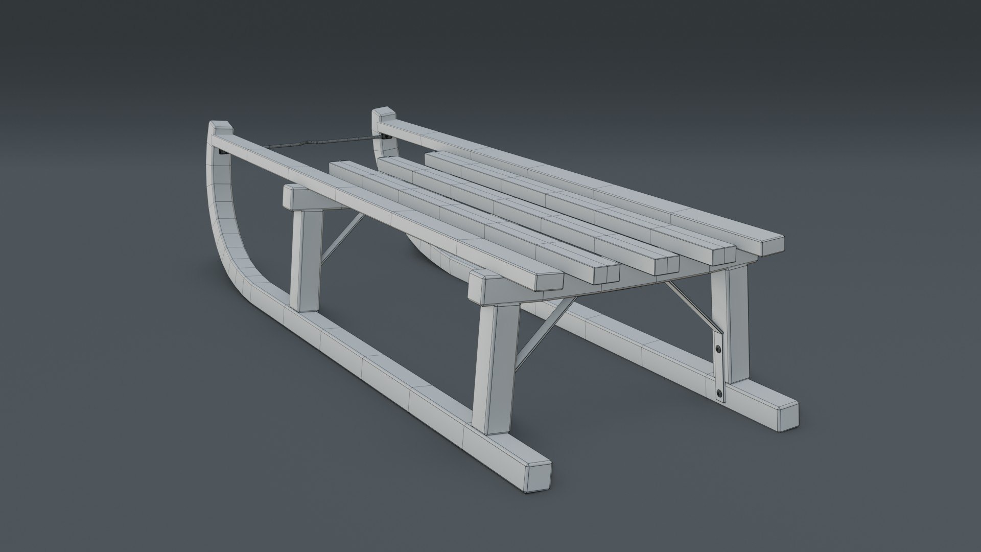 Sled 01 Clean Model - TurboSquid 2194245