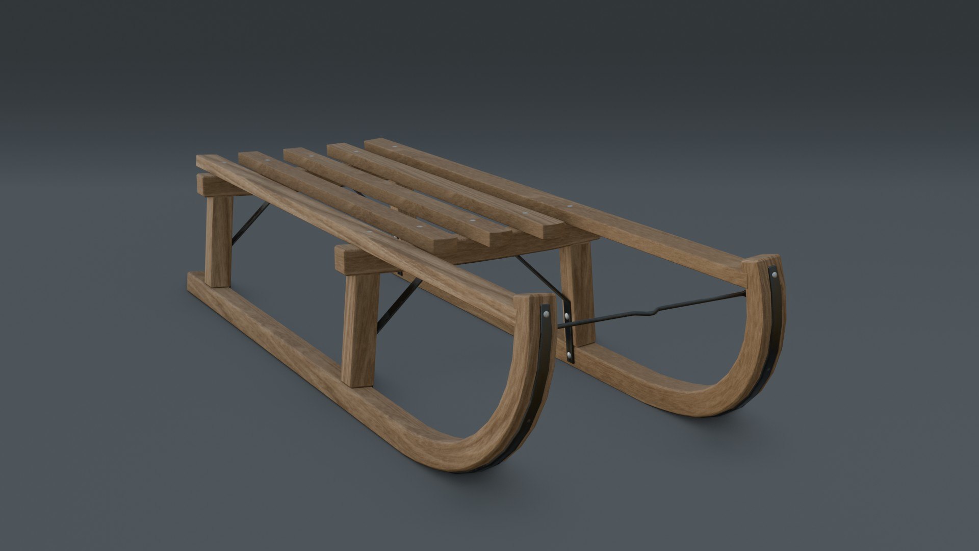 Sled 01 Clean Model - TurboSquid 2194245
