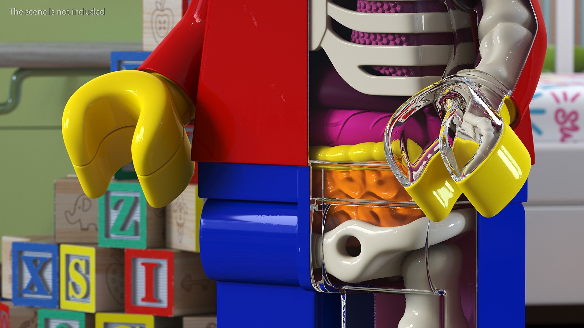 Anatomical LEGO Man Details 3D Model - TurboSquid 1820870