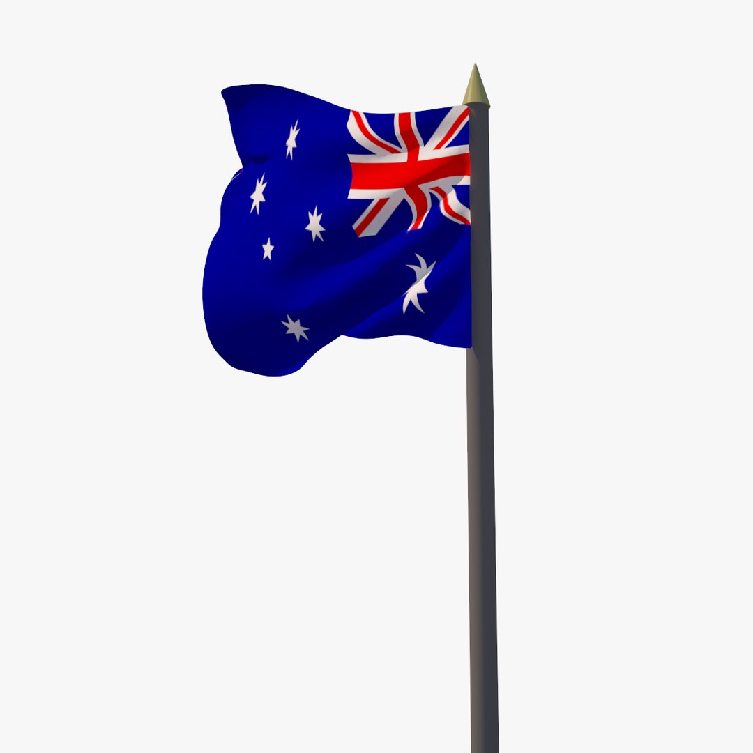 3D Flag Australia - Animation - TurboSquid 1191004