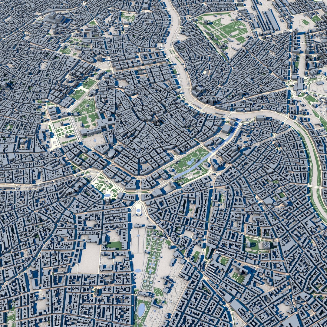 Vienna City Austria 3D Model - TurboSquid 2403067