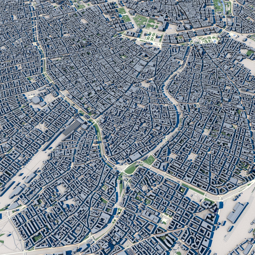 Vienna City Austria 3D Model - TurboSquid 2403067