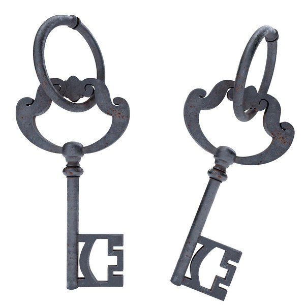 3D Antique old Key 3dmodel model - TurboSquid 1982760