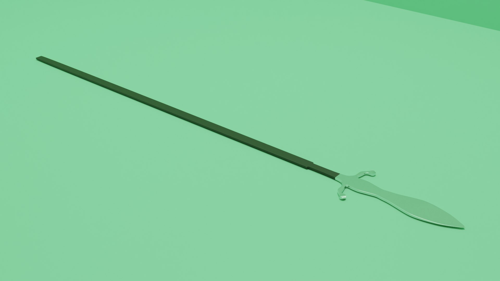 3D Basic Spear Model - TurboSquid 1657882