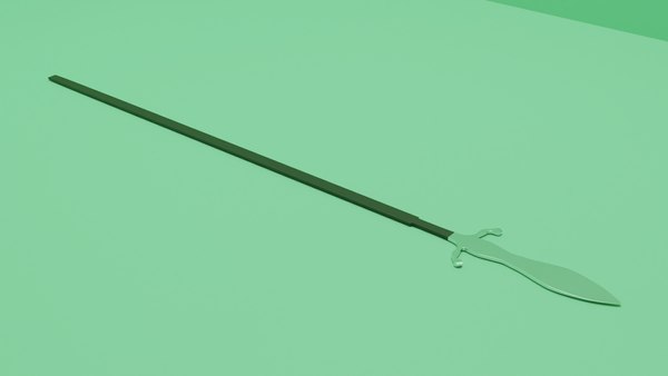 3D basic spear model - TurboSquid 1657882