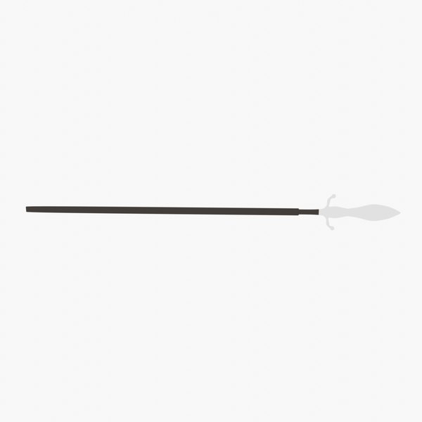3D basic spear model - TurboSquid 1657882