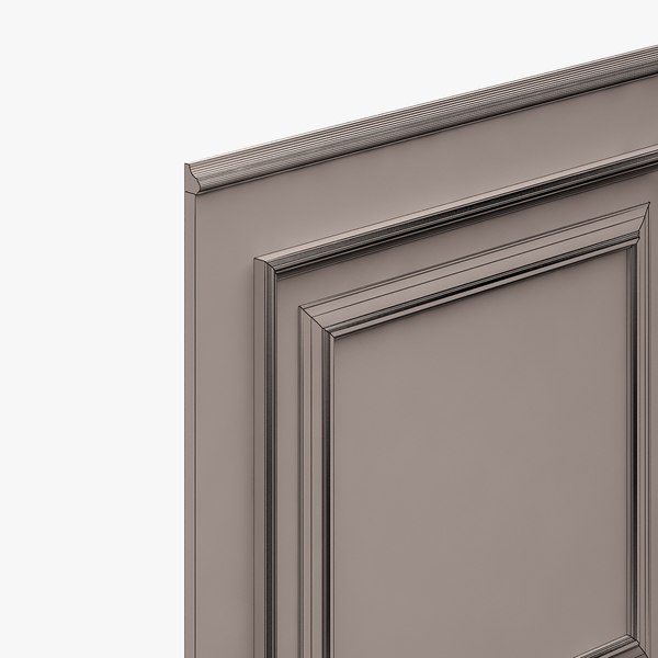 wainscot 3d max