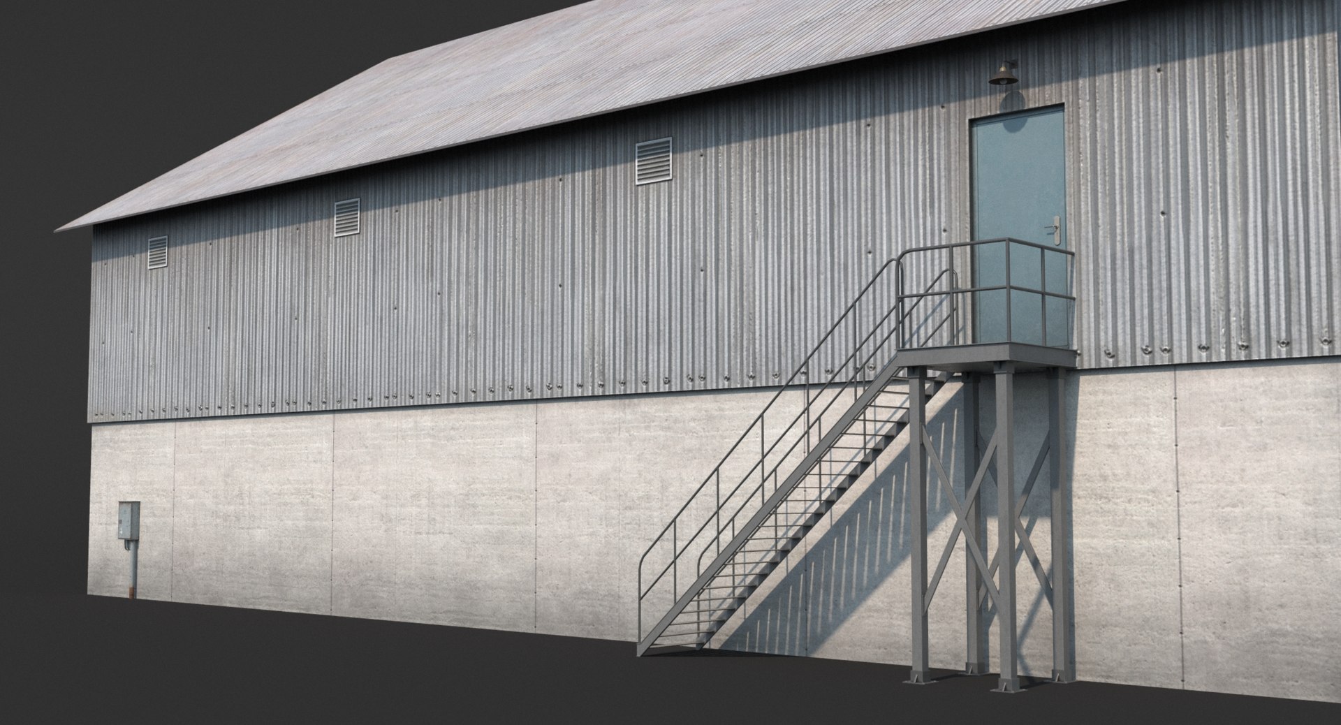 Cement Plant Factory 3D Model - TurboSquid 1433916