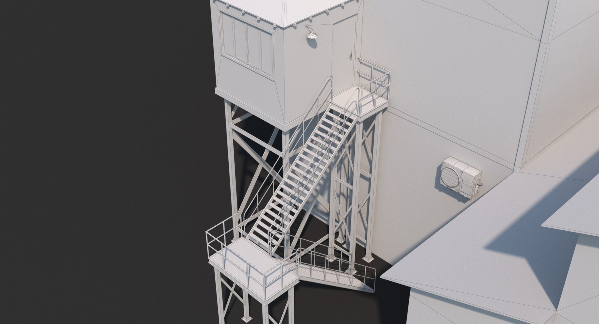 Cement Plant Factory 3D Model - TurboSquid 1433916