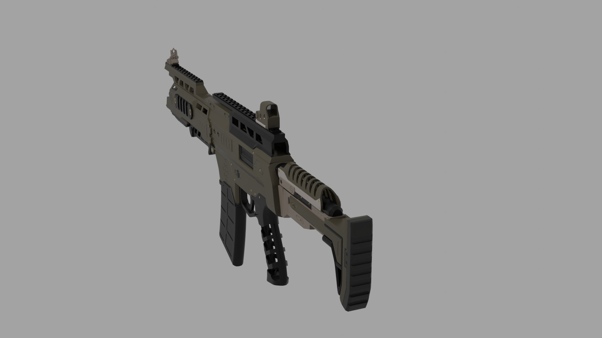 3D Model Rifle Gun - TurboSquid 1751936